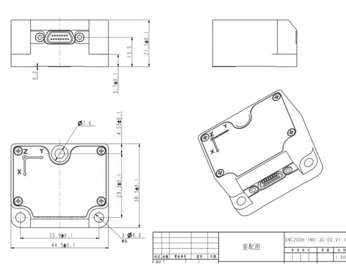Stim300 Analog 3 Axis Imu Sensor ราคาถูก